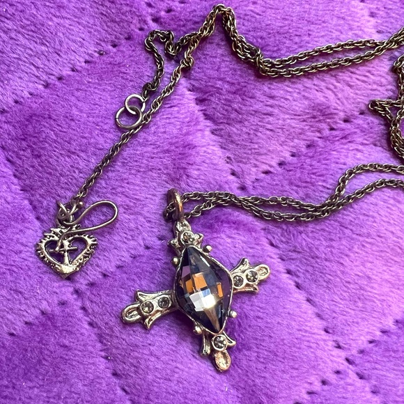Virgins Saints & Angels | Jewelry | Cross Necklace Virgins Saints ...